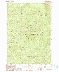 Hi-Res Interactive Map of Steins Pillar, Crook County, OR in 1990 | Pastmaps